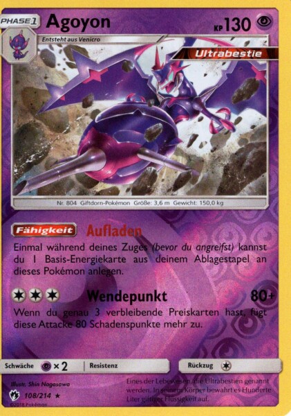 Agoyon 108/214 SM8 Echo des Donners Günstig kaufen