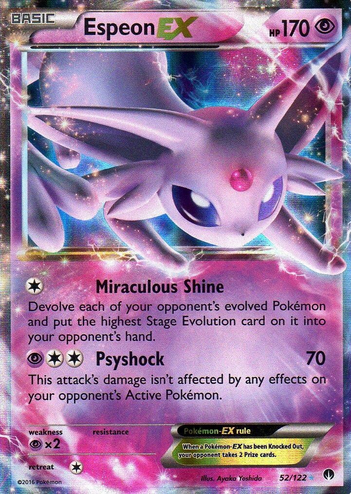 Espeon-EX - 52/122 - EX