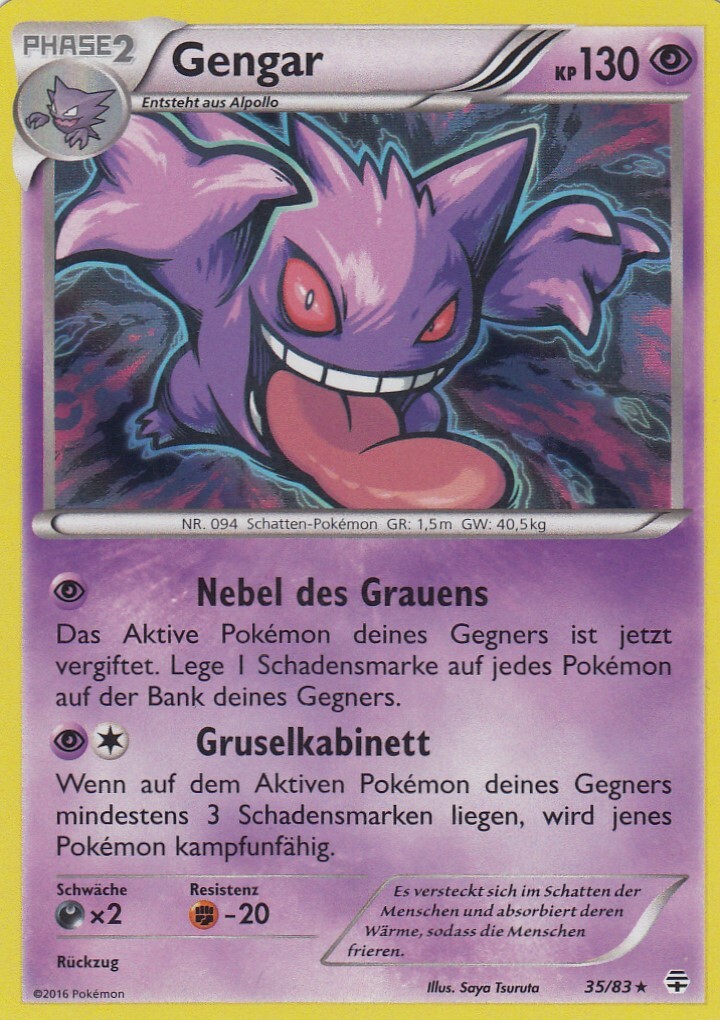 Gengar - 35/83 - Holo
