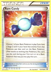 Rare Candy - 135/160 - Reverse Holo
