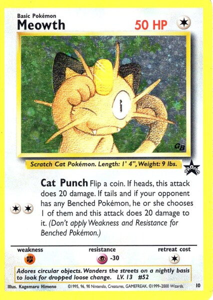 Meowth - 10 - Promo - Good