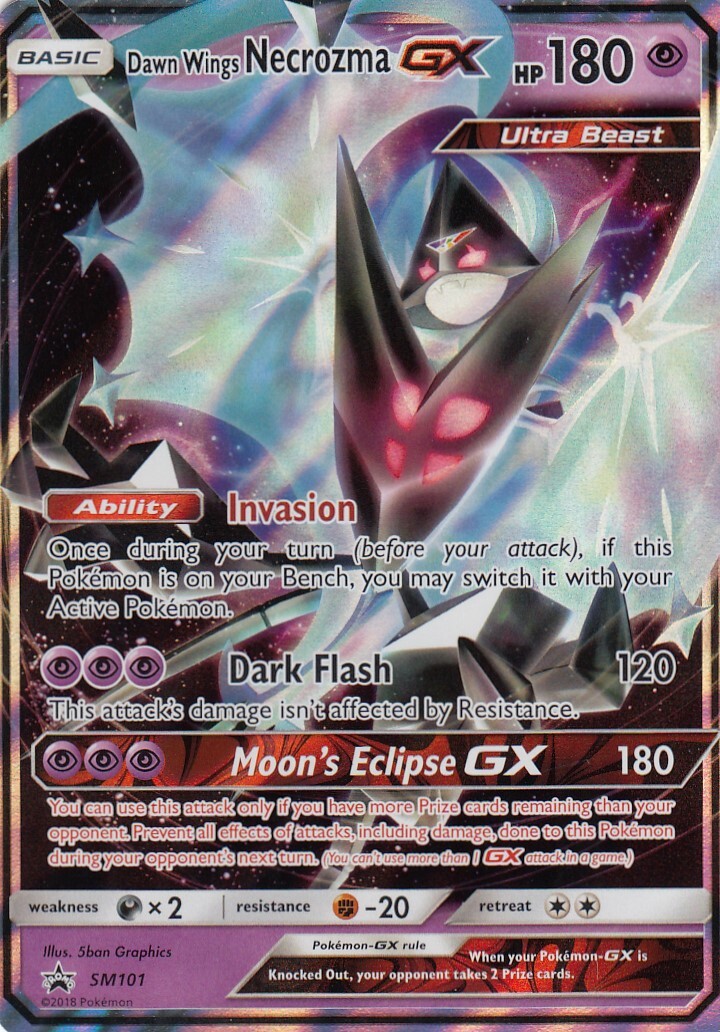 Dawn Wings Necrozma GX - SM101 - Promo