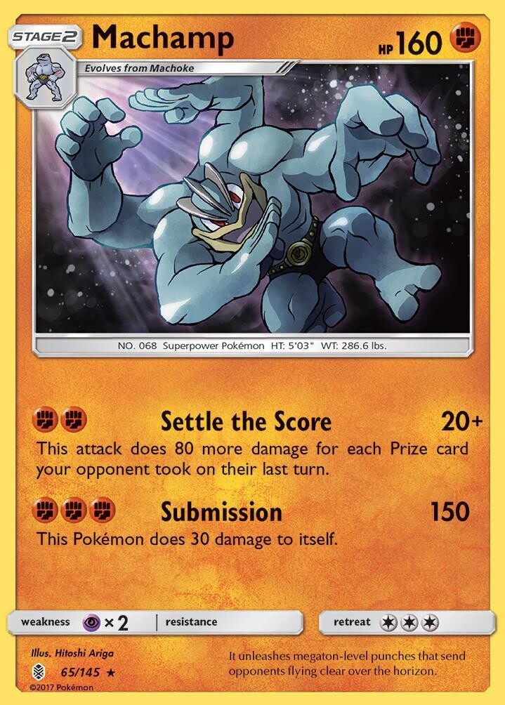 Machamp - 65/145 - Holo
