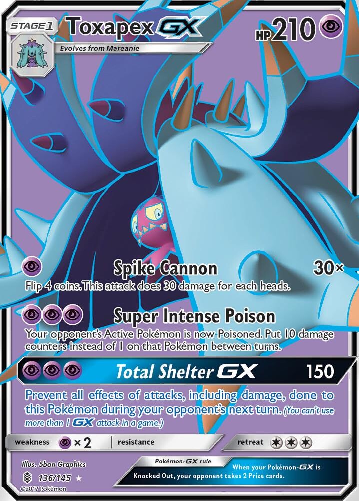 Toxapex-GX - 136/145 - Fullart