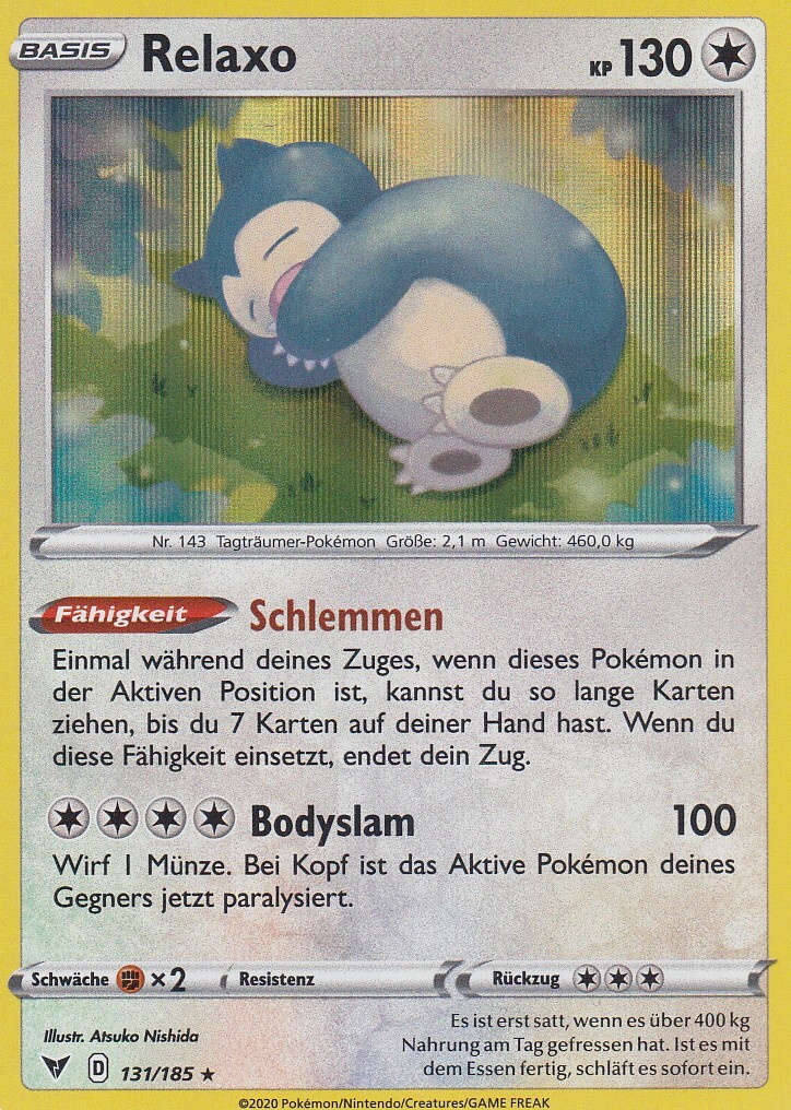 Relaxo 131/185 Schwert & Schild - Farbenschock