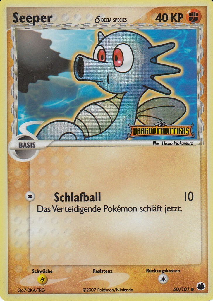 Seeper - 50/101 - Reverse Holo - Excellent