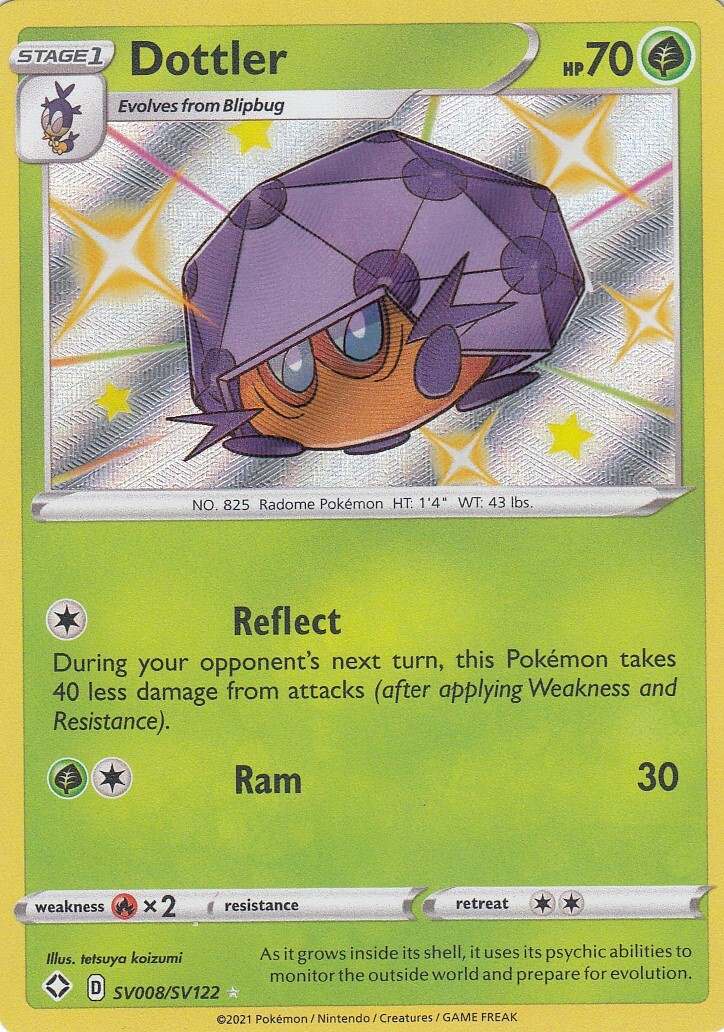 Dottler SV008/SV122 Sword & Shield - Shining Fates