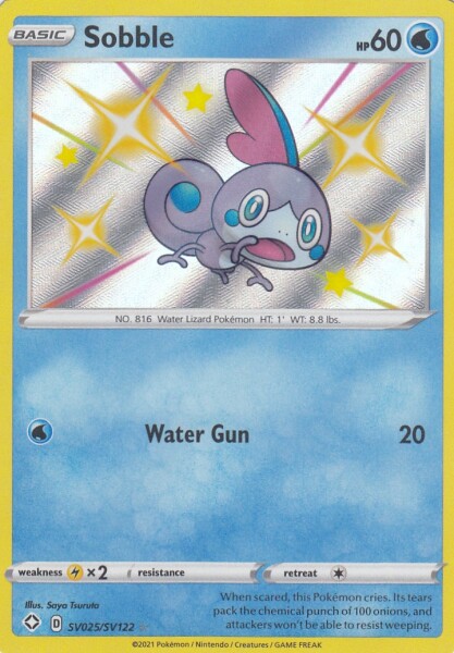 Sobble SV025/SV122 Sword & Shield - Shining Fates