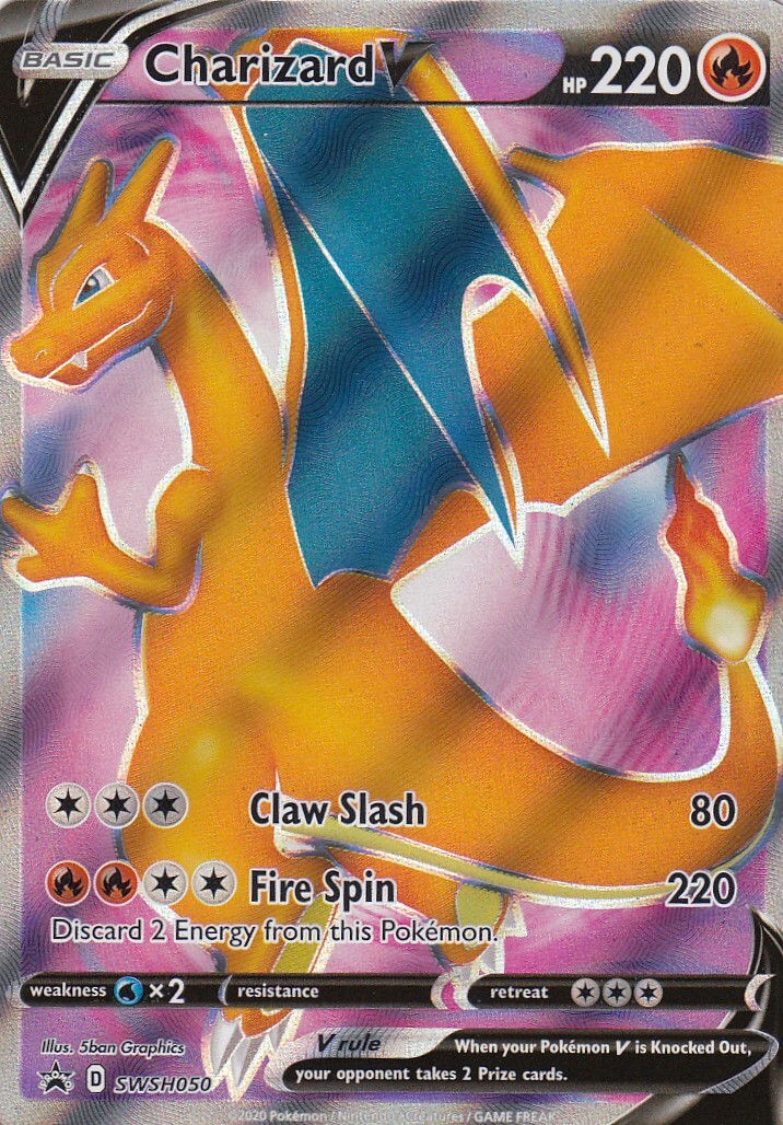 Charizard V - SWSH050 - Promo