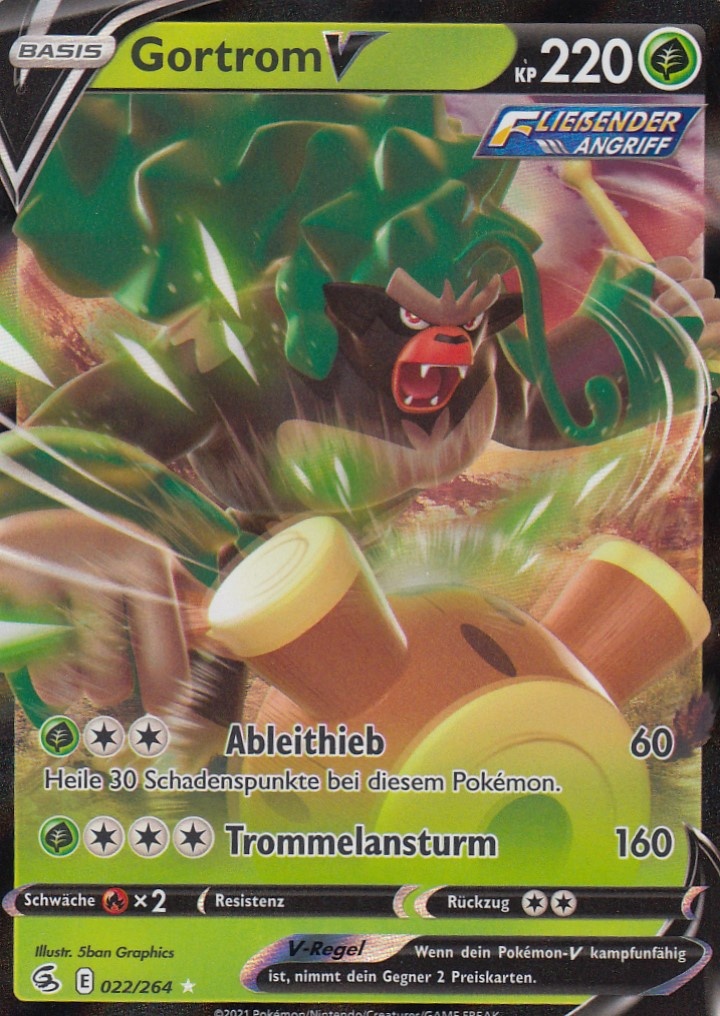 Gortrom V 022/264 Schwert & Schild - Fusions Angriff