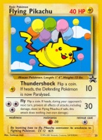 Flying Pikachu - 25 - Promo - Good