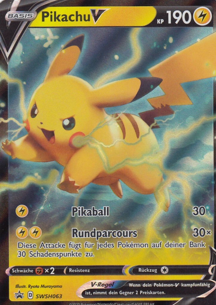Pikachu V - SWSH063 - Promo