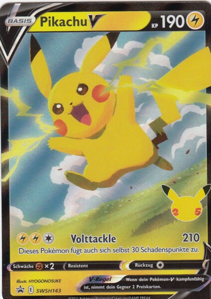 Pikachu V - SWSH143 - Promo