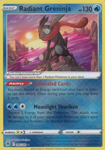 Radiant Greninja Günstig kaufen