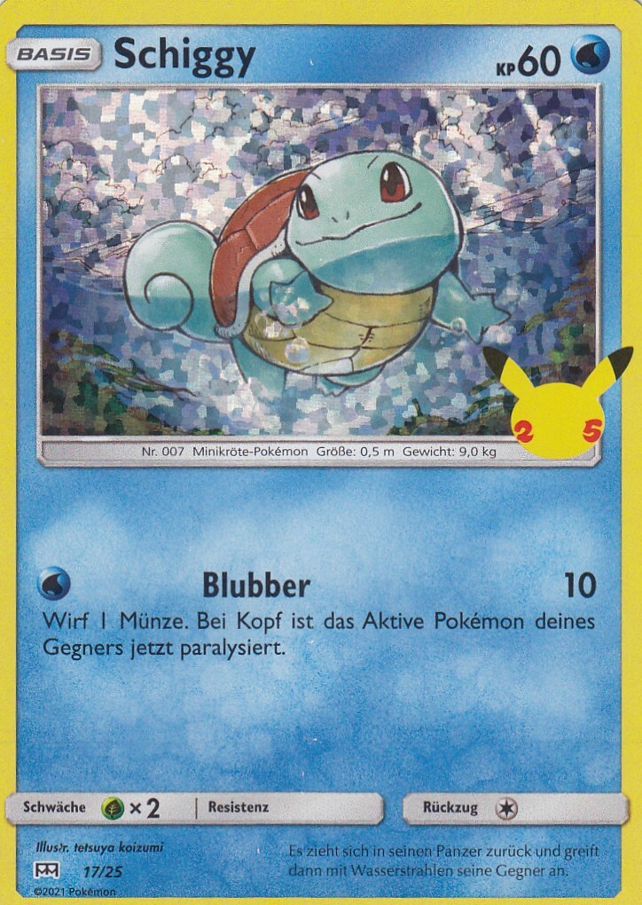 Schiggy - 17/25 - McDonald's Collection 2021