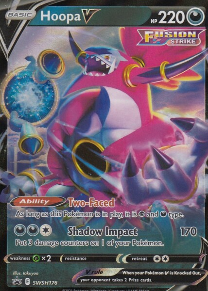 Hoopa V - SWSH176 - Promo