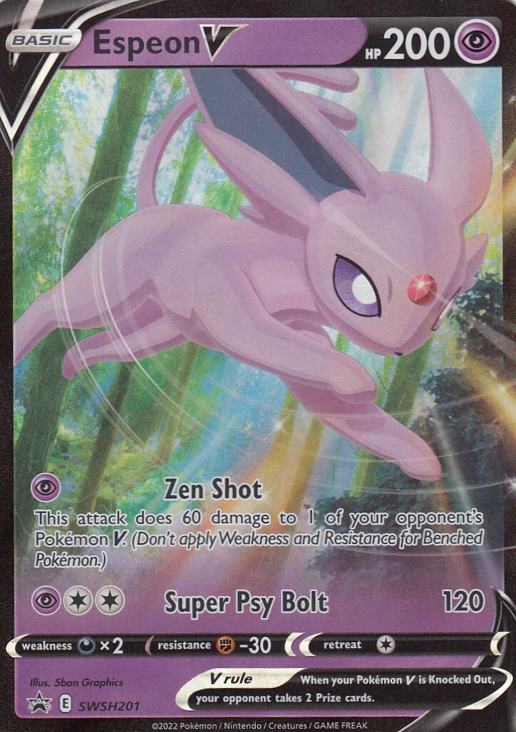 Espeon V - SWSH201 - Promo