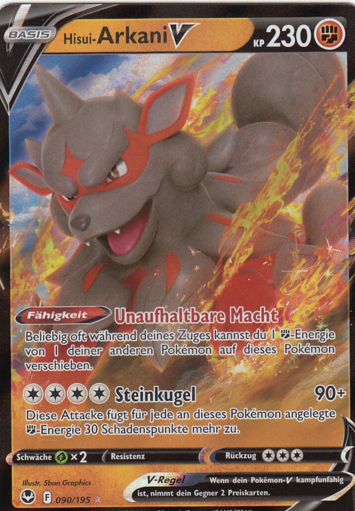 Hisui Arkani V - 090/195 - Ultra Rare