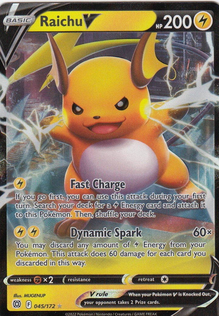 Raichu V - 045/172 - Ultra Rare