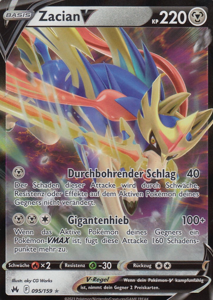Zacian V - 095/159 - Ultra Rare