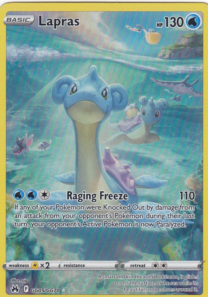 Lapras - GG05/GG70 - Ultra Rare