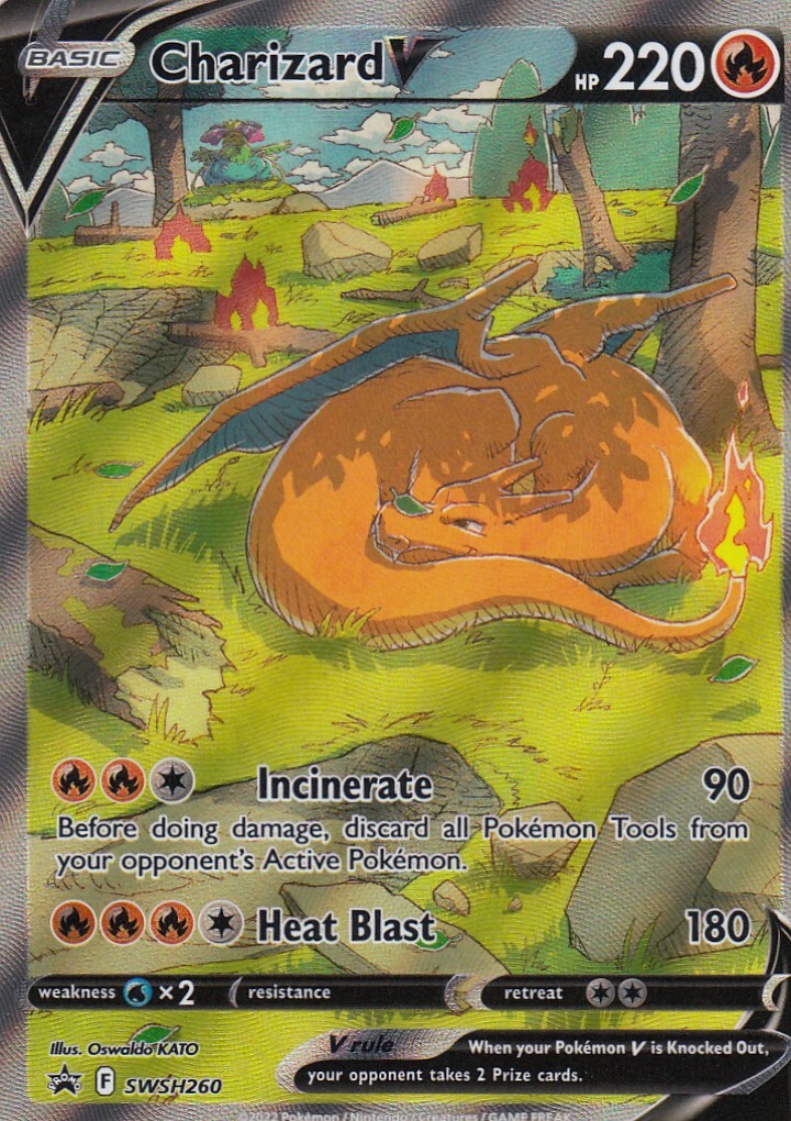 Charizard V - SWSH260 - Promo