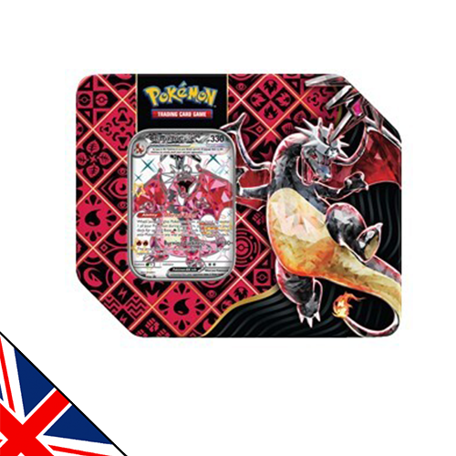 Tera Charizard ex Paldean Fates Tin Box (US-Version)