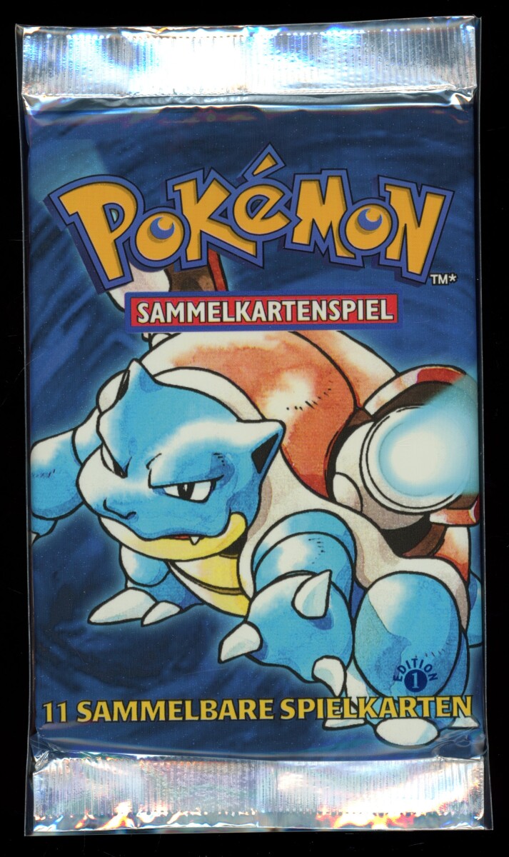 Pokemon 1. Edition Base Set - Light Booster - Deutsch - OVP/Sealed