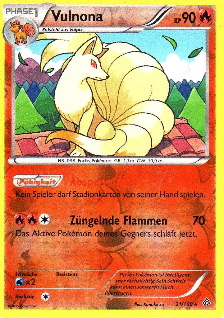 Vulnona - 21/160 - Reverse Holo