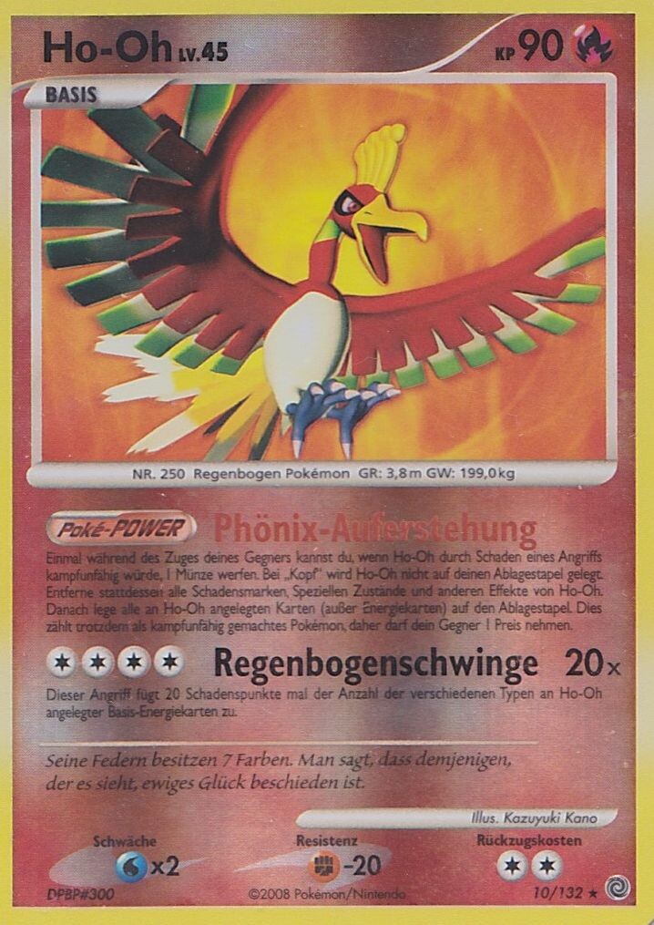 Ho-Oh - 10/132 - Reverse Holo