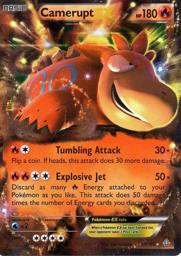 Camerupt-EX - 29/160 - EX