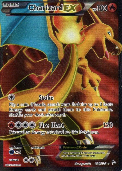 Charizard-EX - 100/106 - Fullart
