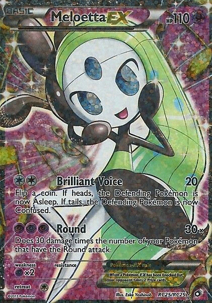 Meloetta-EX - RC25/RC25 - Fullart