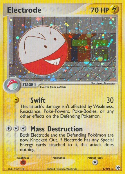 Electrode - 5/101 - Reverse Holo