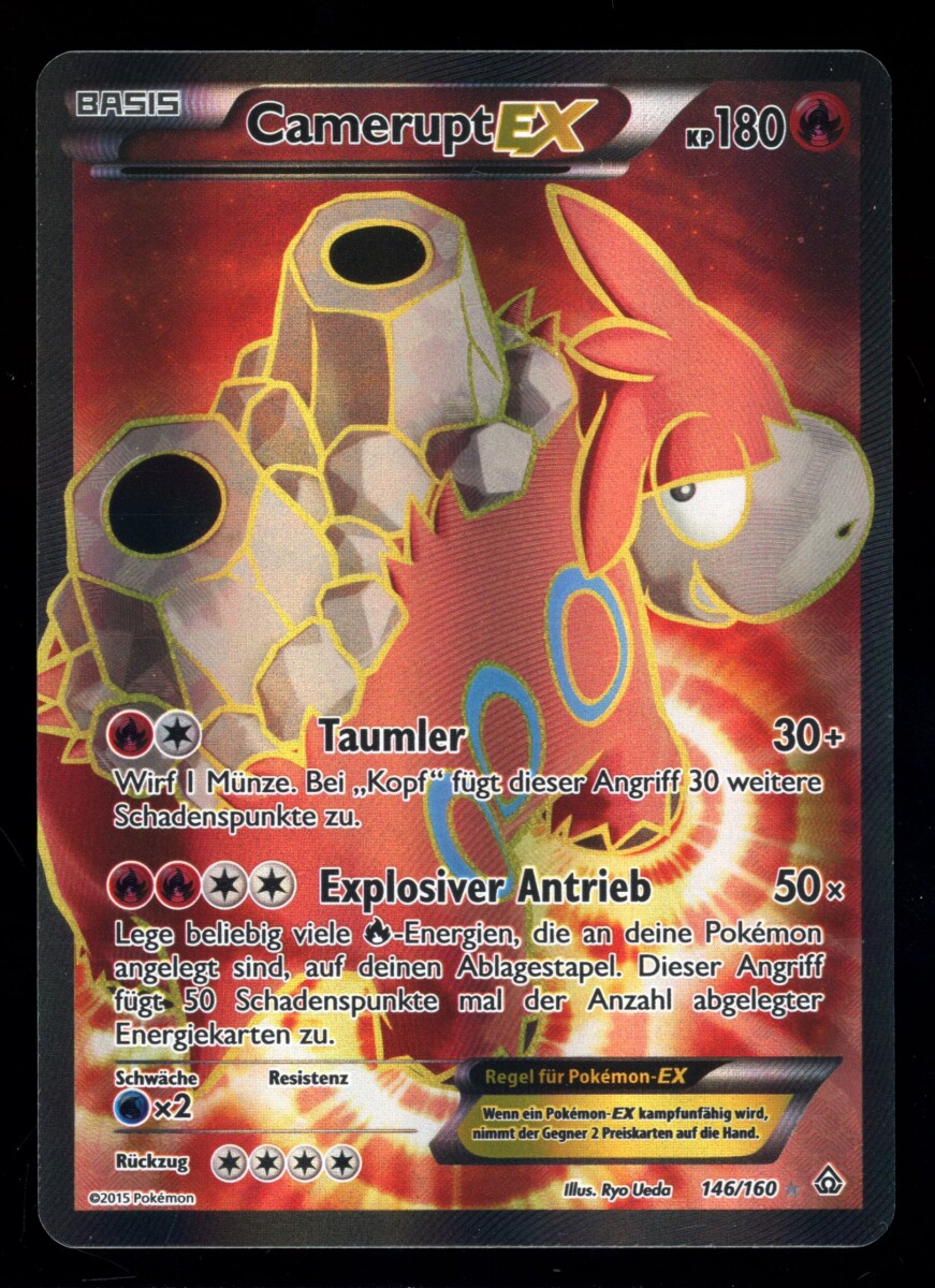 Camerupt-EX - 146/160 - EX