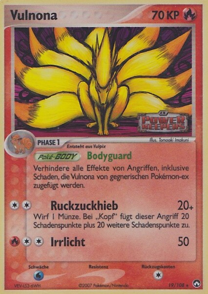 Vulnona - 19/108 - Reverse Holo