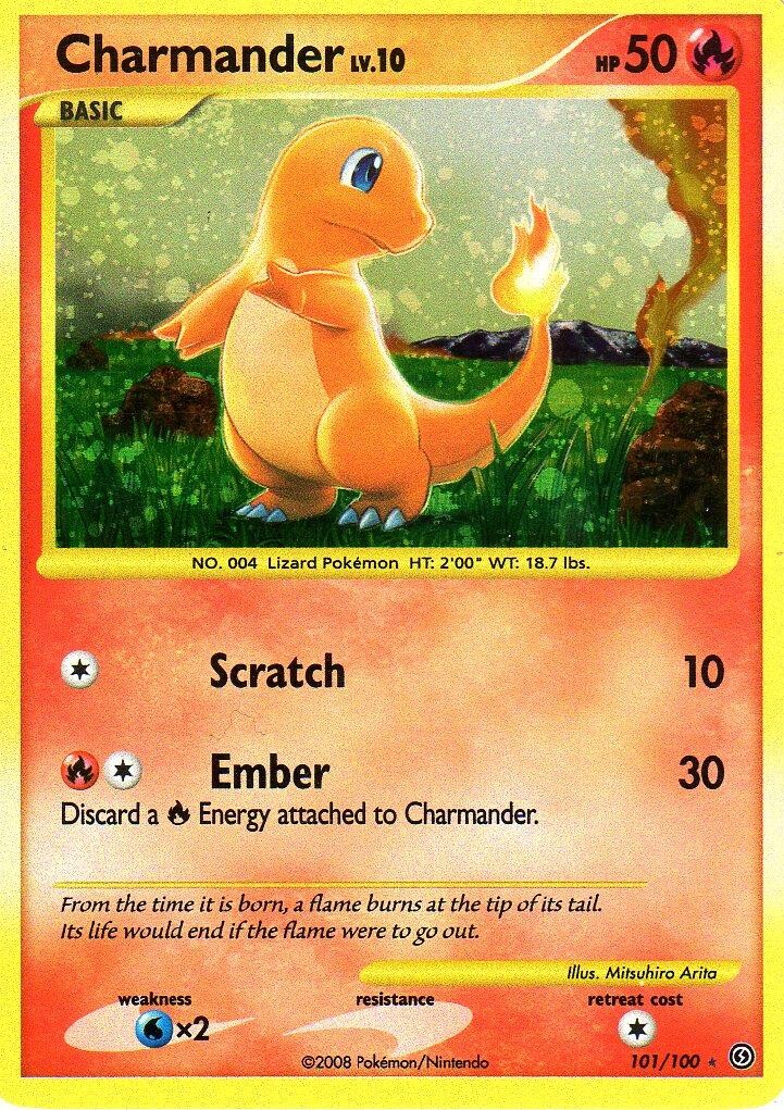 Charmander - 101/100 - Holo