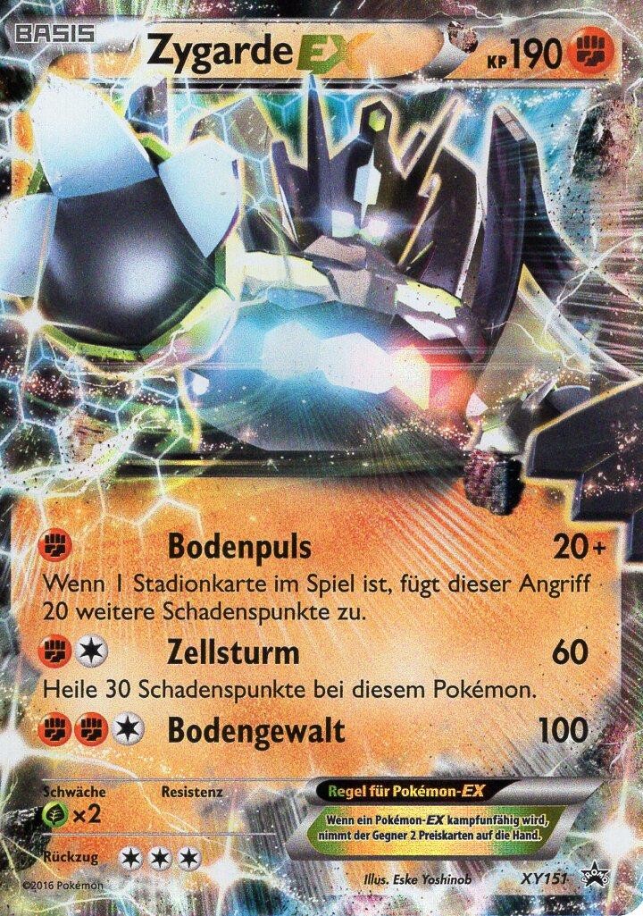 Zygarde EX - XY151 - Promo