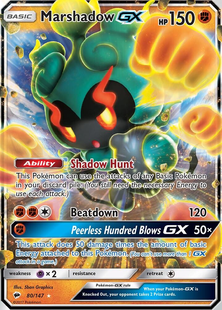 Marshadow GX - 80/147 - GX