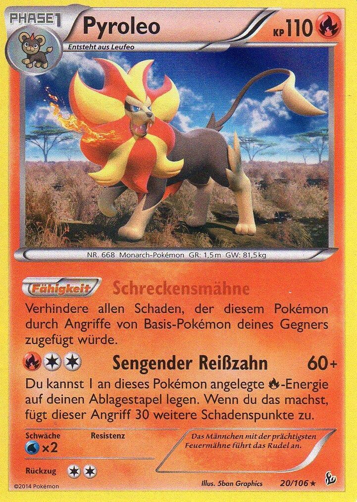 Pyroleo - 20/106 - Holo