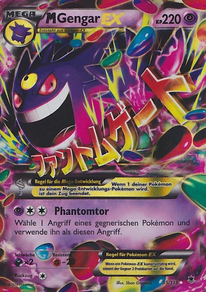 M Gengar-EX - 35/119 - EX