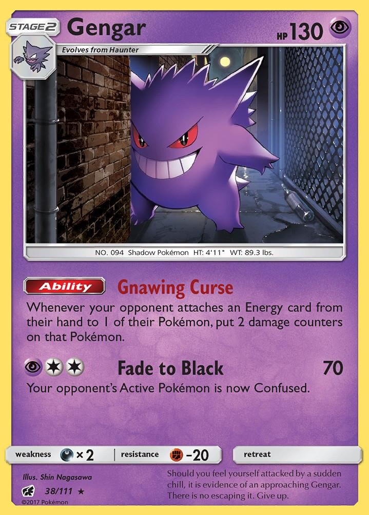 Gengar - 38/111 - Holo