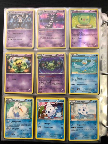 Kompletter PokeDex - Generation 5 - Pokemon Karten Nummer 494 bis 649