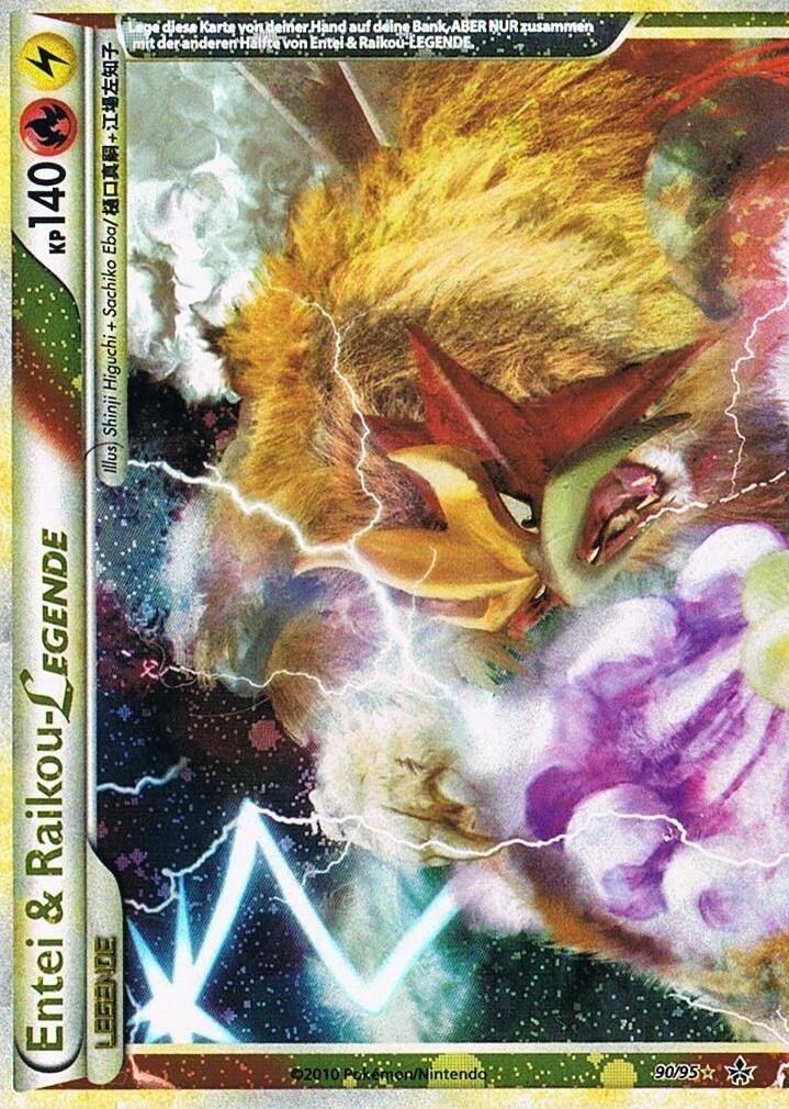 Entei & Raikou-LEGENDE - 90/95 - Legend